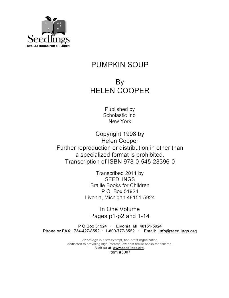 Pumpkin Soup - Seedlings